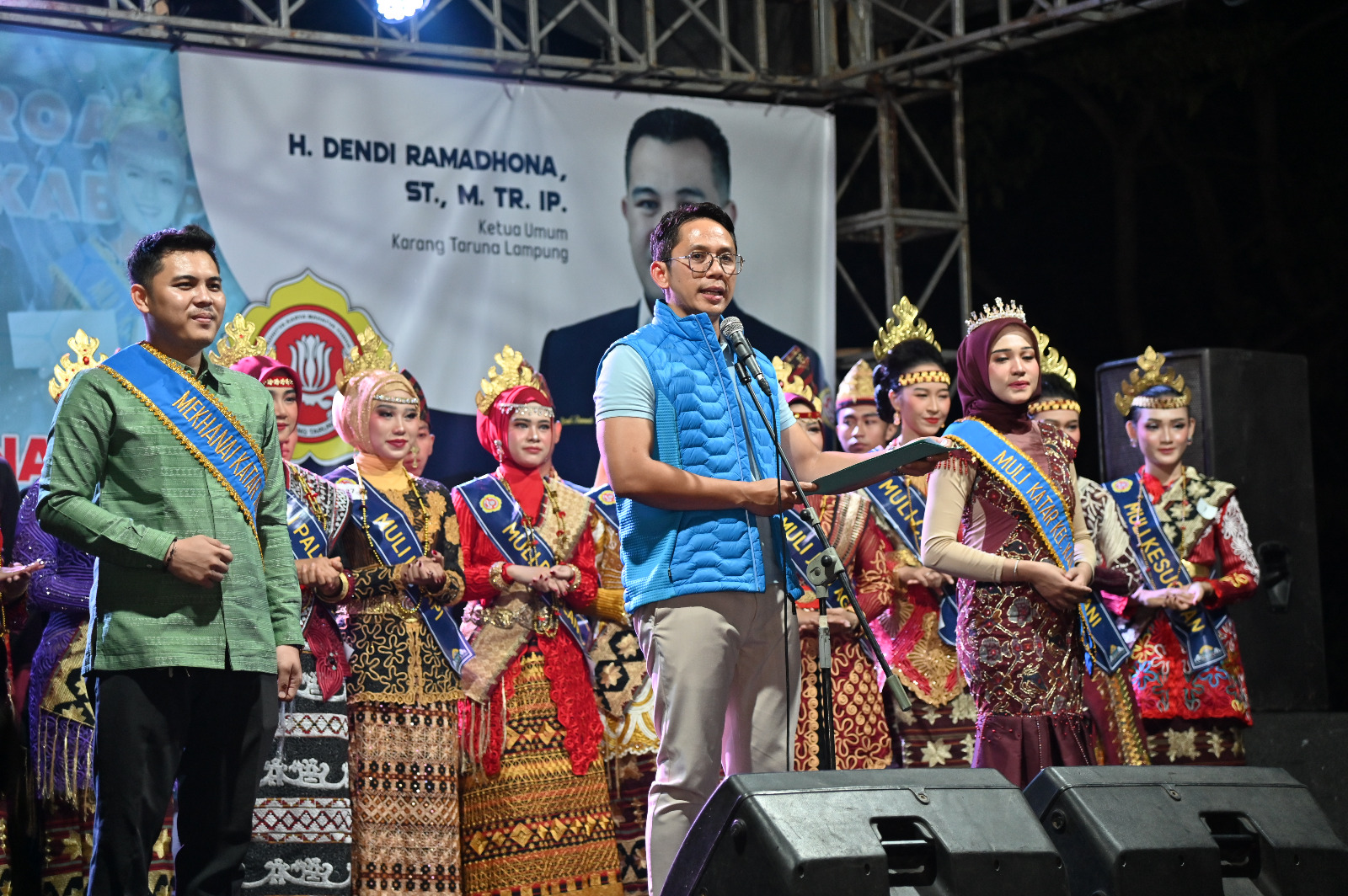 Radityo Egi Pratama Apresiasi Gebyar Karang Taruna Lampung Selatan 2025 - Kilas Nusantara