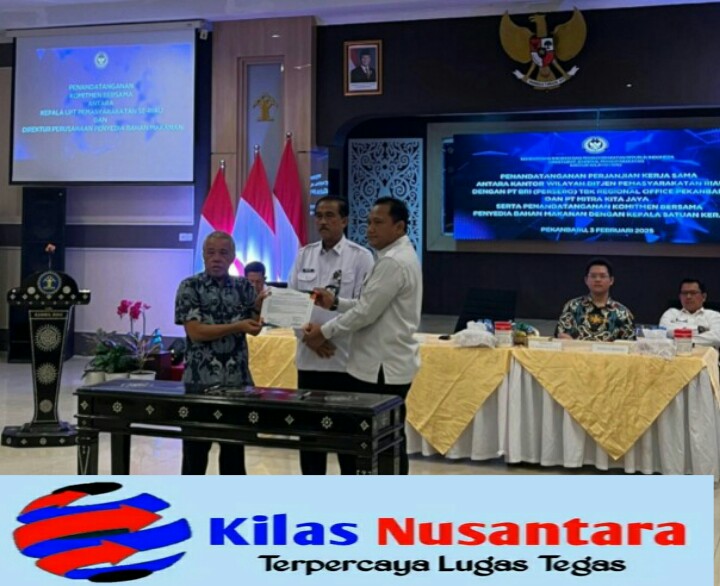 Kalapas Pasir Pengaraian Tandatangani MOU di Kanwil Ditjenpas Riau ...