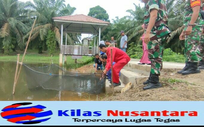 TNI di Riau Tebar 5000 Benih Ikan, Mendukung Program Ketahanan Pangan ...