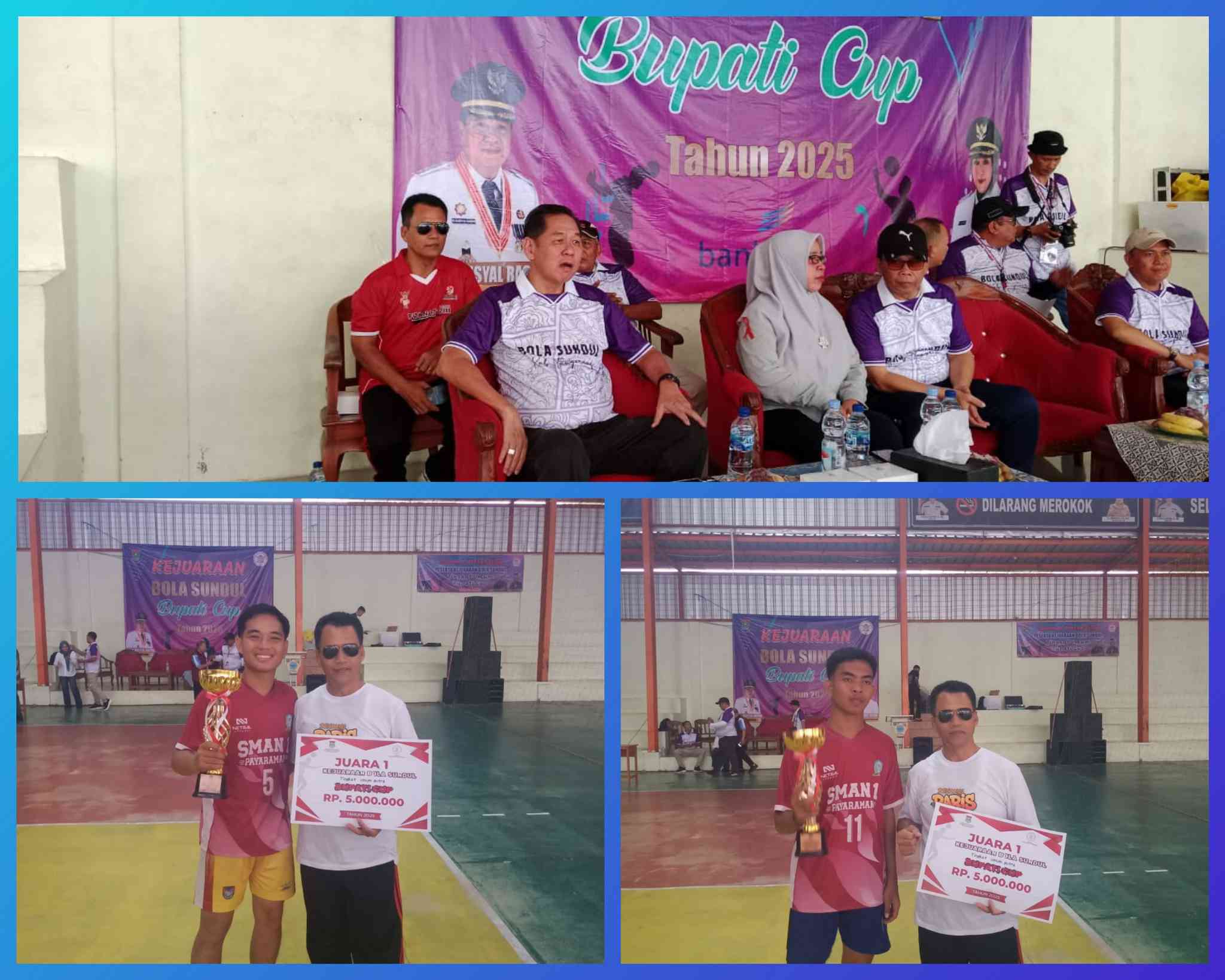 Keren! Tim Bola Sundul SMAN 1 Payaraman Ogan Ilir Raih Juara 1 di ...